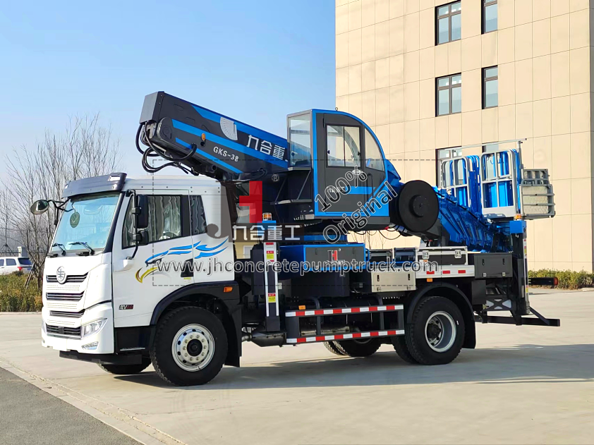 JIUHE 38M Aerial lift truck, aerial work platform, aerial platform trucks