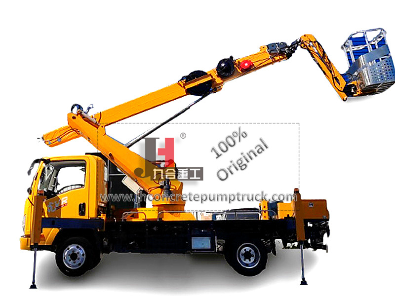 JIUHE Aerial lift truck, high altitude work truck, manlift truck ...
