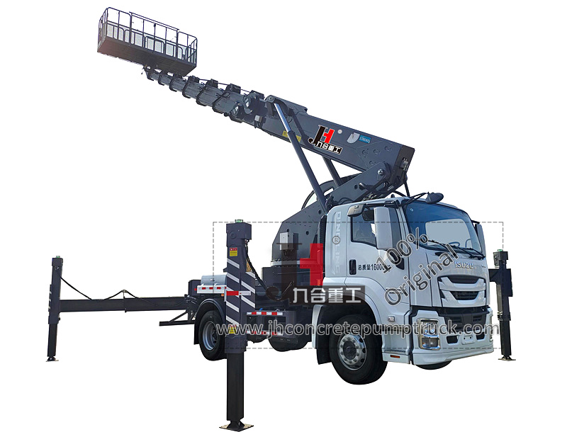 JIUHE 38M Aerial lift truck, aerial work platform, aerial platform trucks