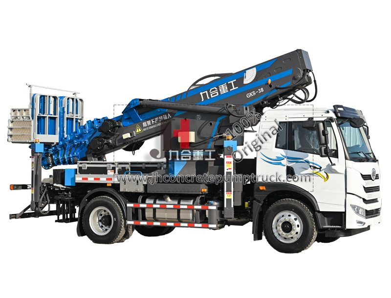 JIUHE 38M Aerial lift truck, aerial work platform, aerial platform trucks